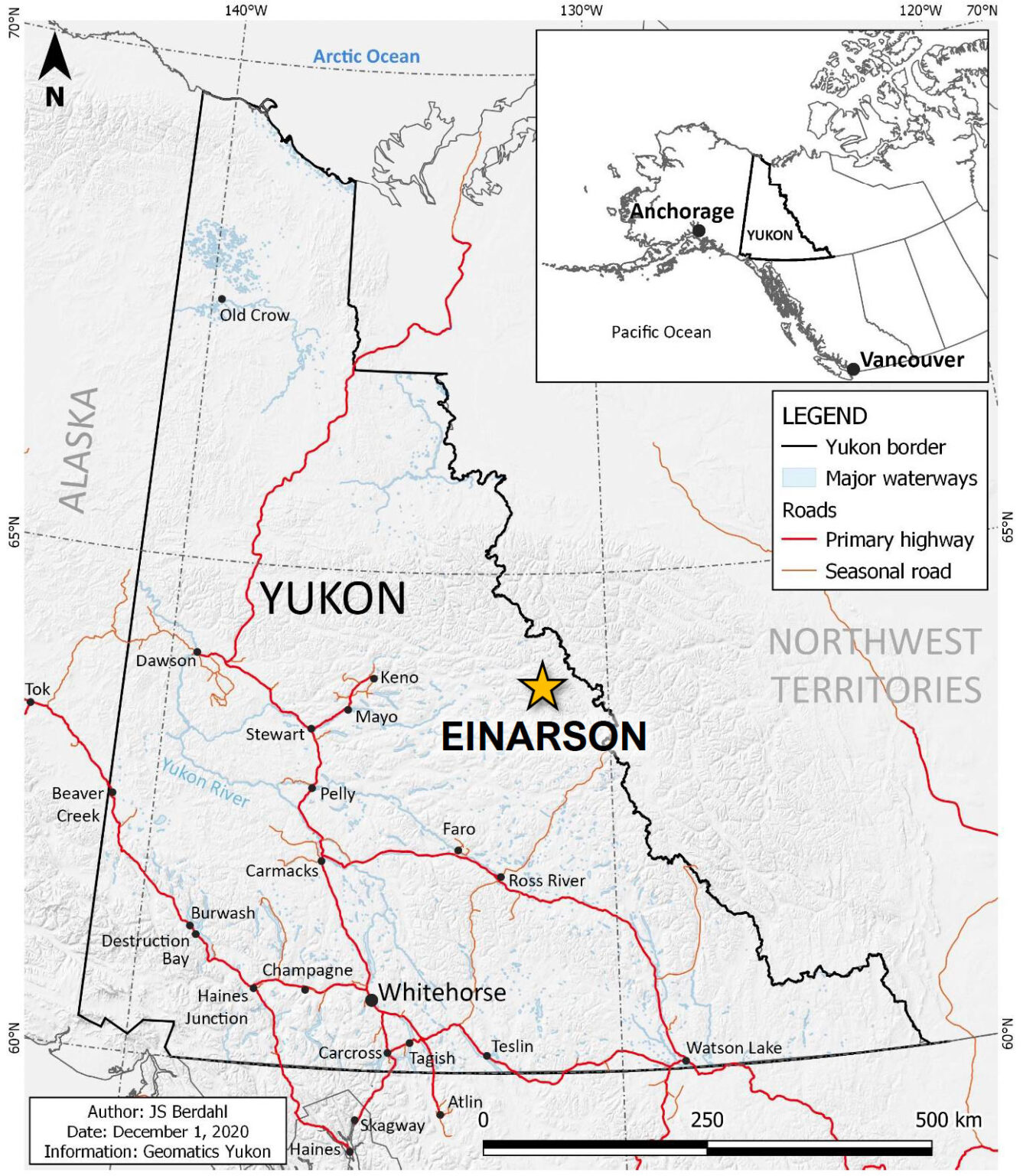 Einarson – Snowline Gold Corp