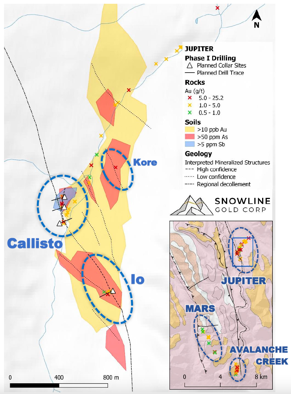 SNOWLINE GOLD MOBILIZES DRILL TO EINARSON GOLD PROJECT, YUKON TERRITORY ...