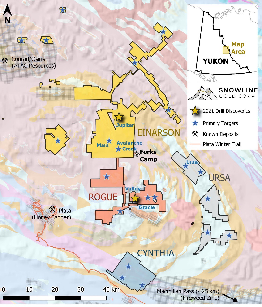 SNOWLINE GOLD INTERSECTS 2.3 GRAMS PER TONNE GOLD OVER 282.9 METRES AT ...