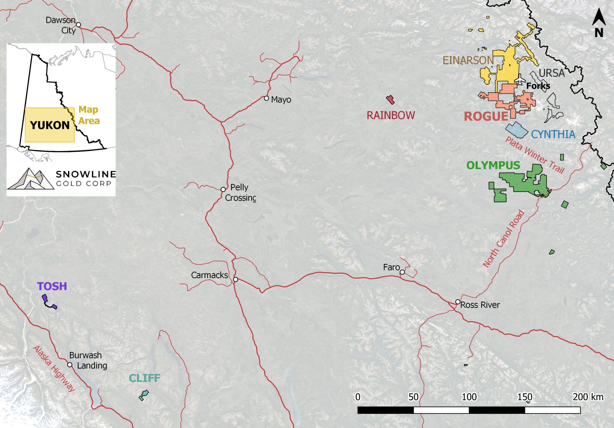 ­SNOWLINE GOLD COMMENCES 18,000+ METRE DRILL PROGRAM ON ITS YUKON ...