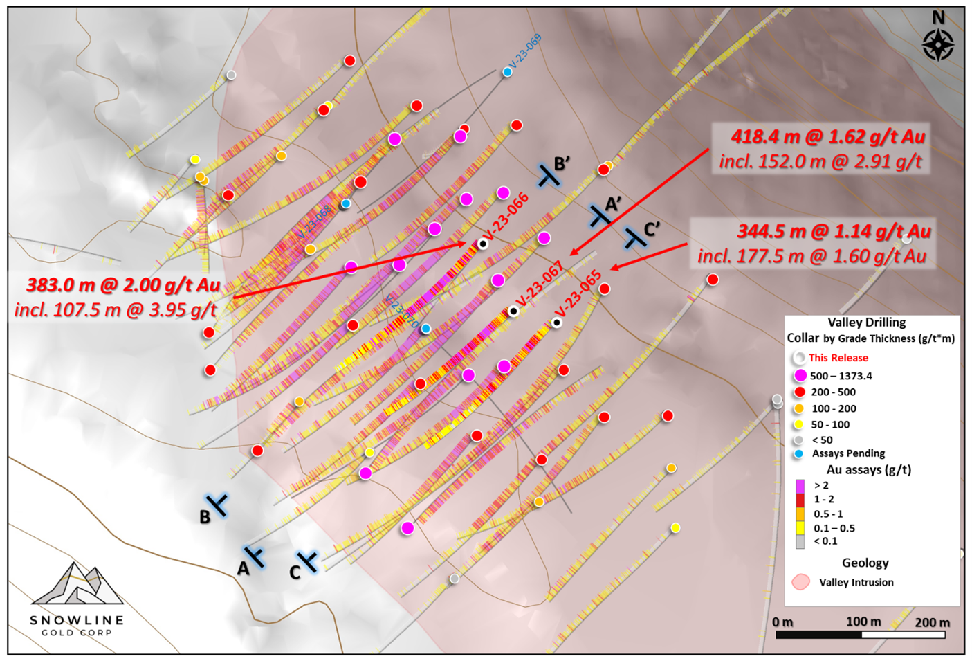 ­SNOWLINE GOLD INTERSECTS STRONG MINERALIZATION AT OPEN EASTERN EDGE OF ...