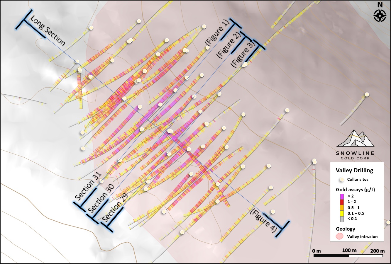 SNOWLINE GOLD ANNOUNCES INITIAL MINERAL RESOURCE AT ITS VALLEY GOLD DEPOSIT – Snowline Gold Corp